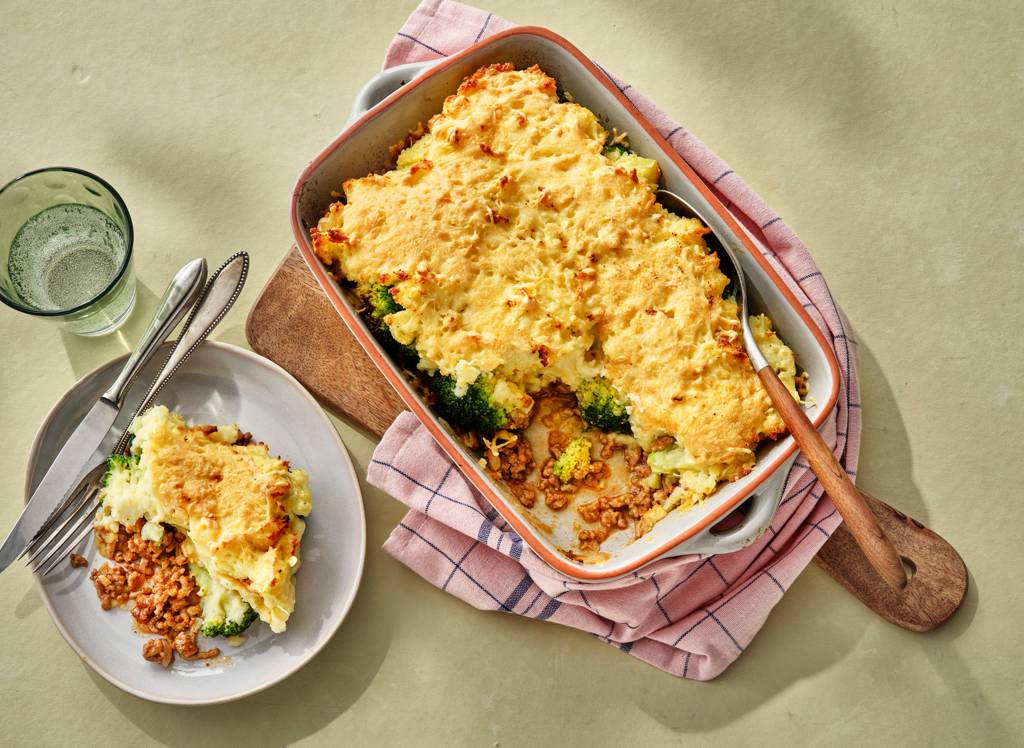 Broccoli-ovenschotel met gehakt recept - Allerhande | Albert Heijn