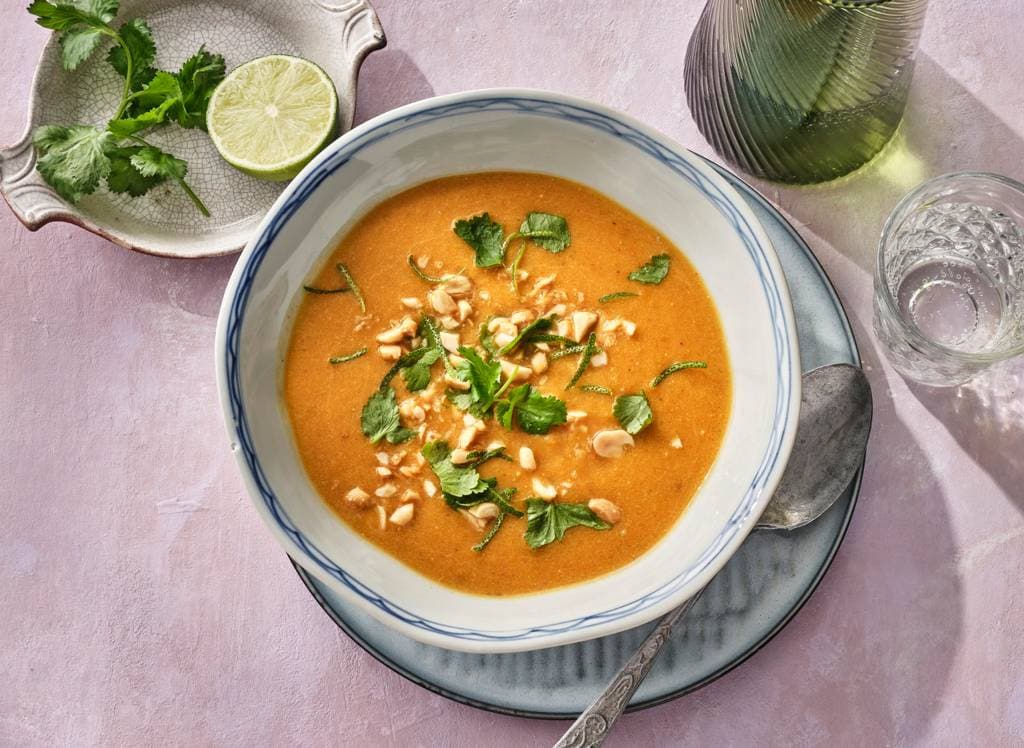 'Thaise' pompoensoep recept - Allerhande | Albert Heijn