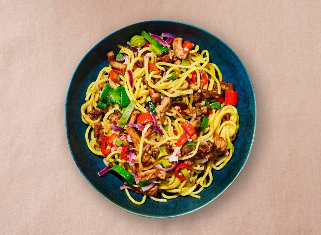 Verse noedels met tofu en gember-knoflooksaus recept - Allerhande ...