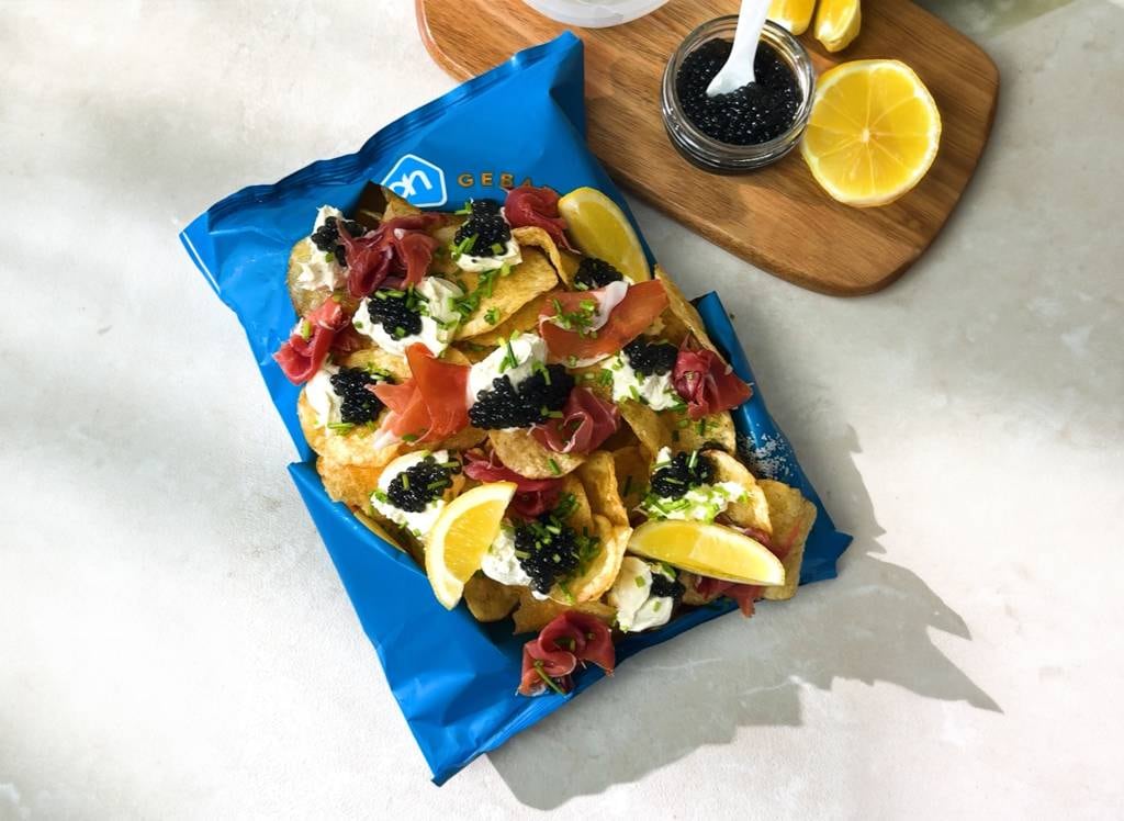 'Caviar' loaded chips recept - Allerhande | Albert Heijn