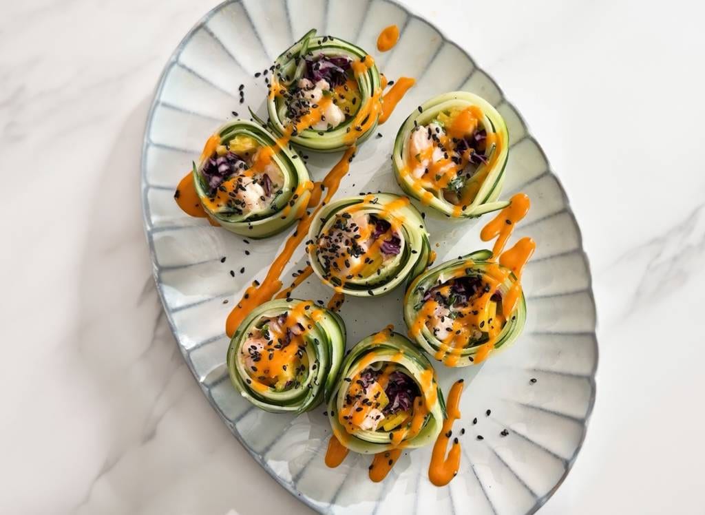 Low carb komkommer roll recept - Allerhande | Albert Heijn