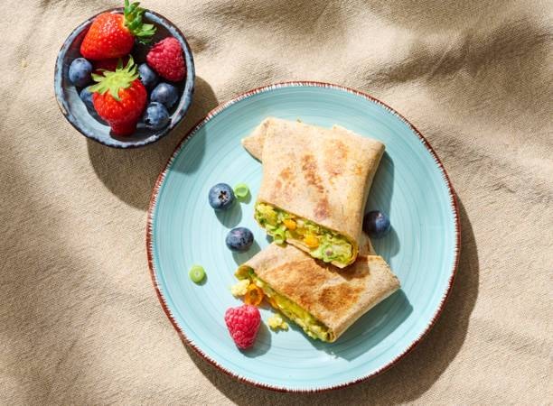Gezonde breakfastburrito van dokter Elise recept - Allerhande | Albert ...